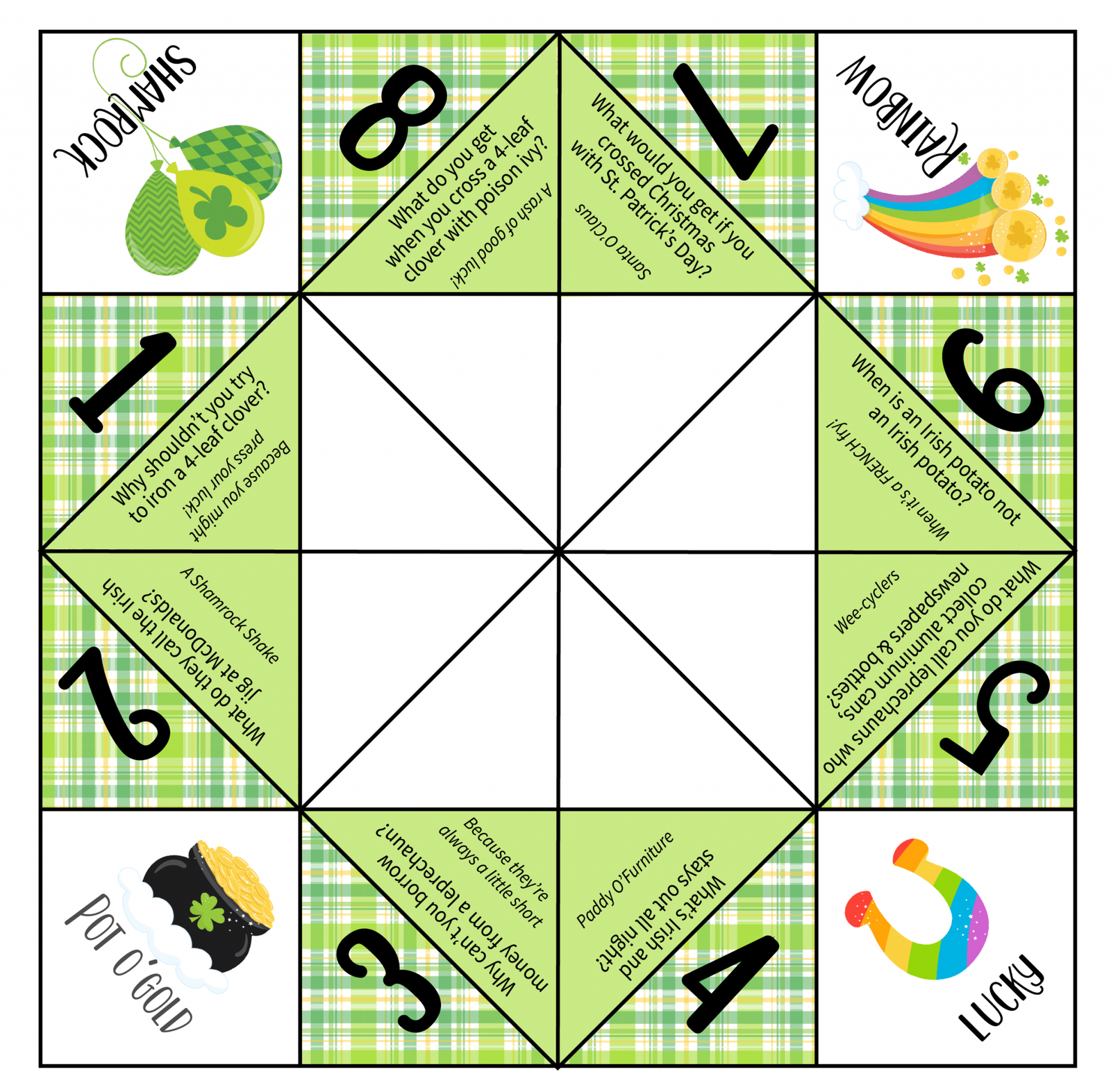 St. Patrick's Day Activities!